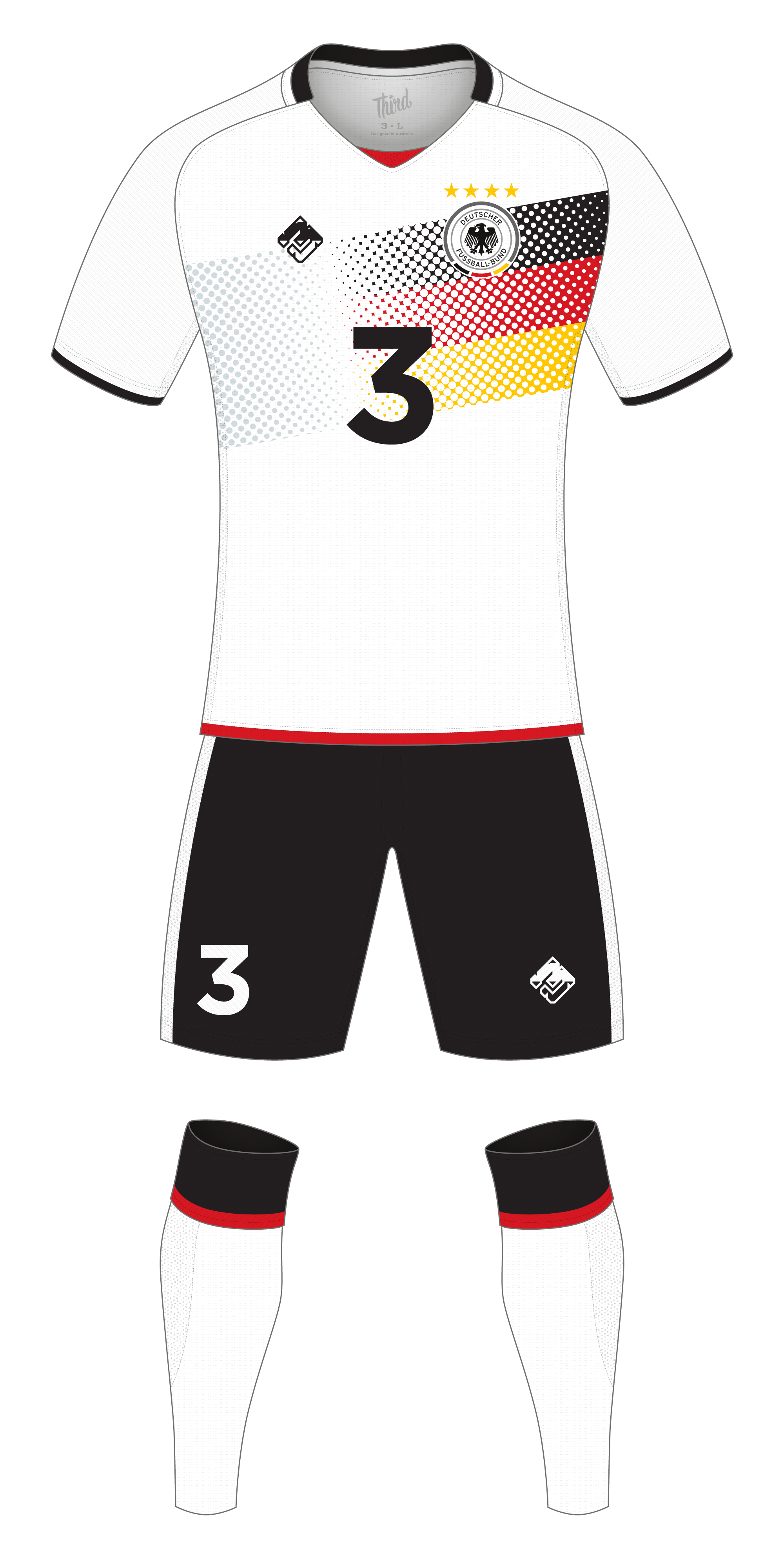 Germany World Cup 2018 Concept — Third Sports Design By Dean Robinson