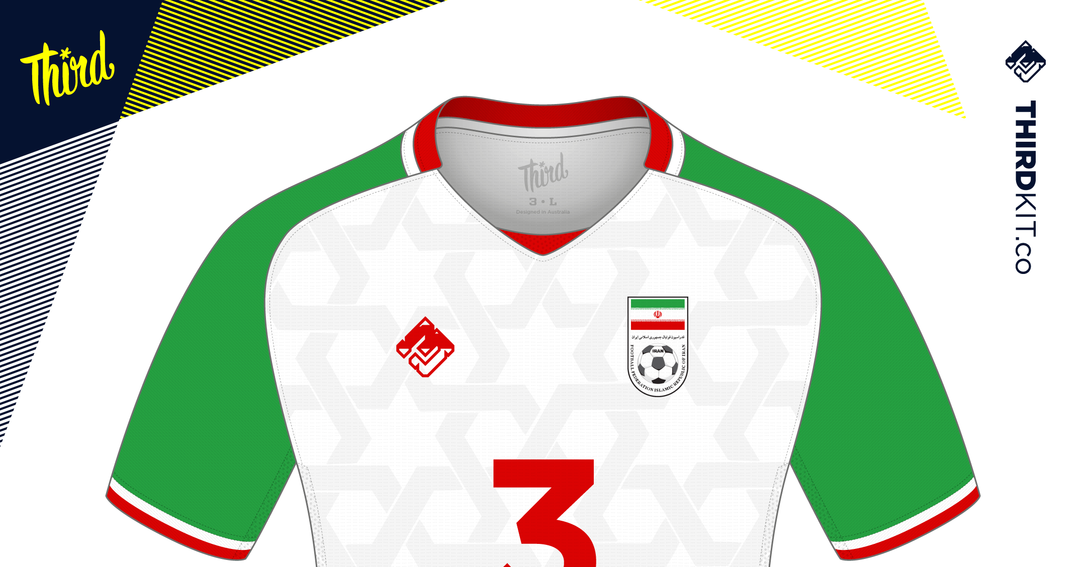 Iran World Cup 2018 Concept — Third Sports Design By Dean Robinson