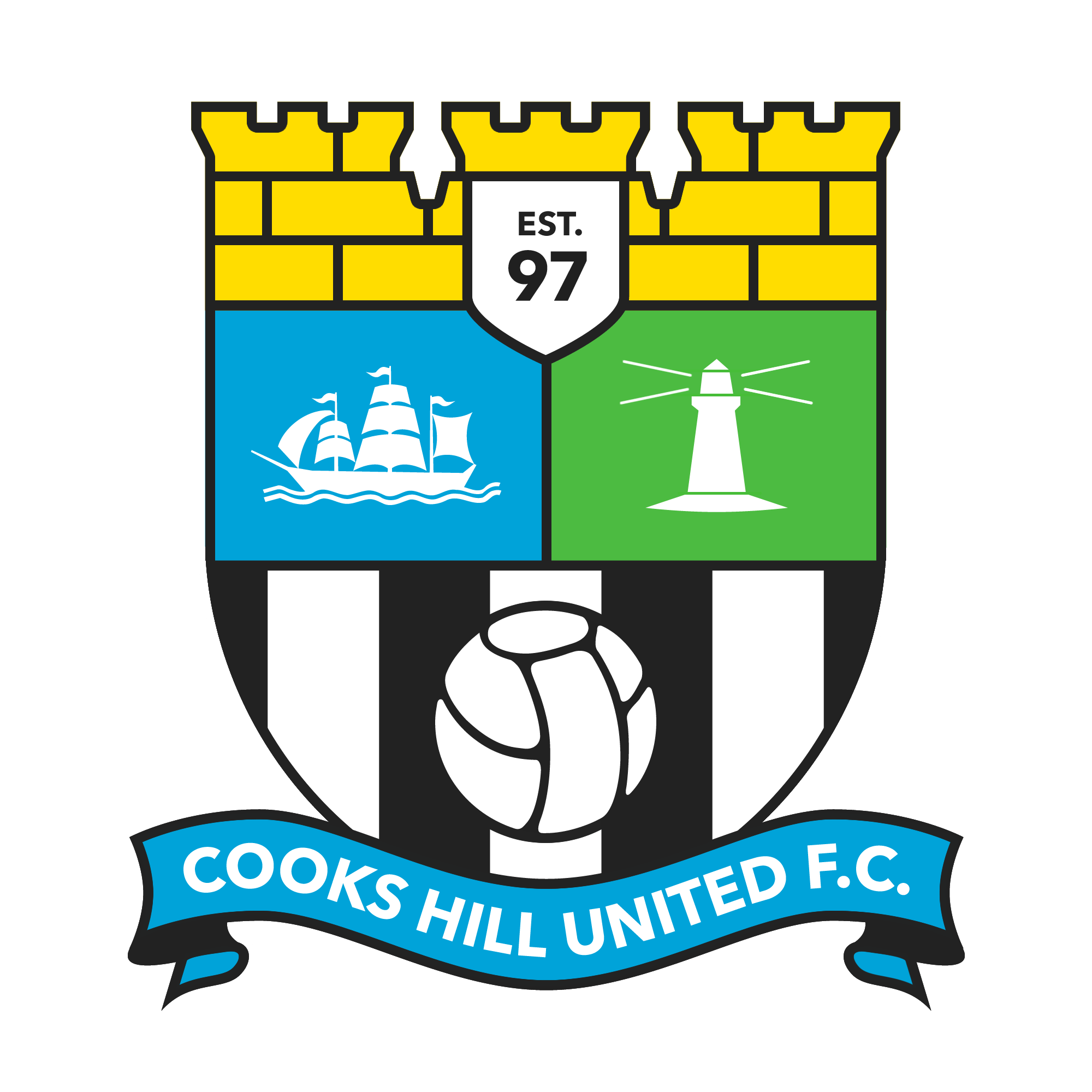 Cooks Hill United FC — Third Sports Design by Dean Robinson