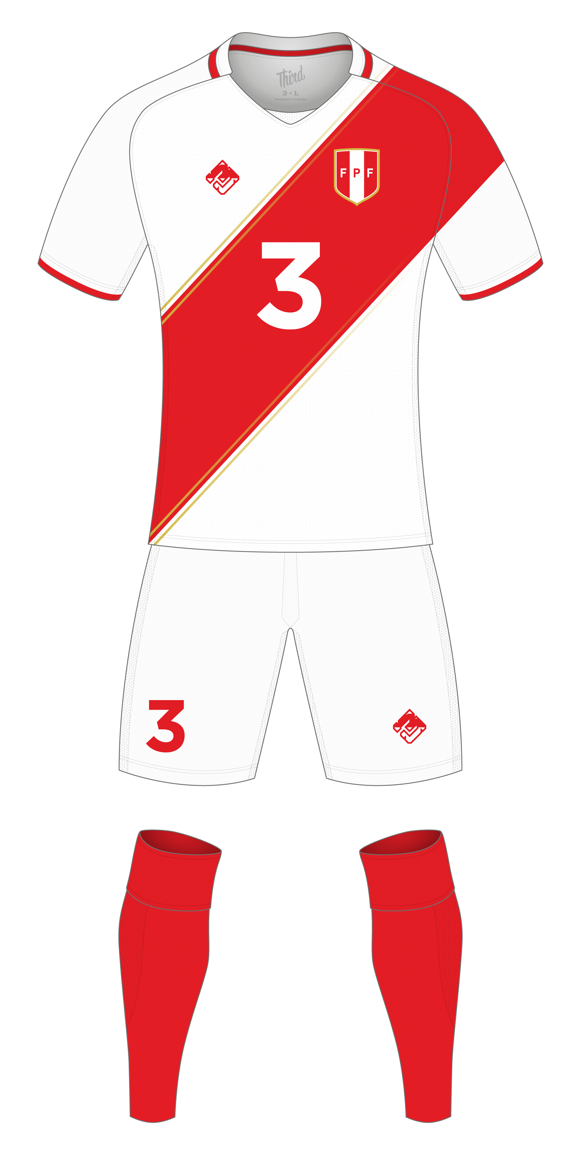 Peru World Cup 2018 Concept — Third Sports Design By Dean Robinson