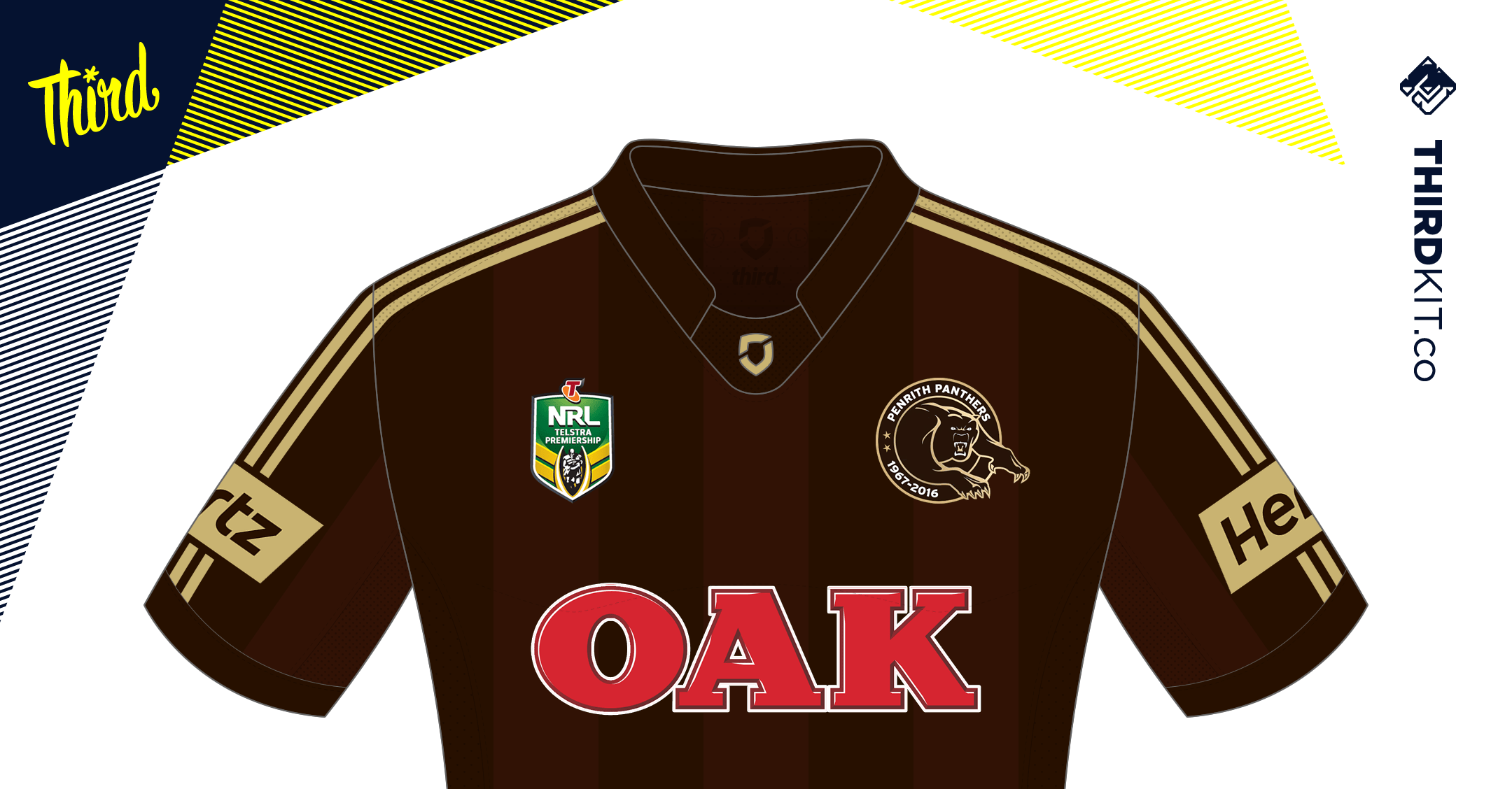 Penrith Panthers Home Kit — Third Sports Design by Dean Robinson