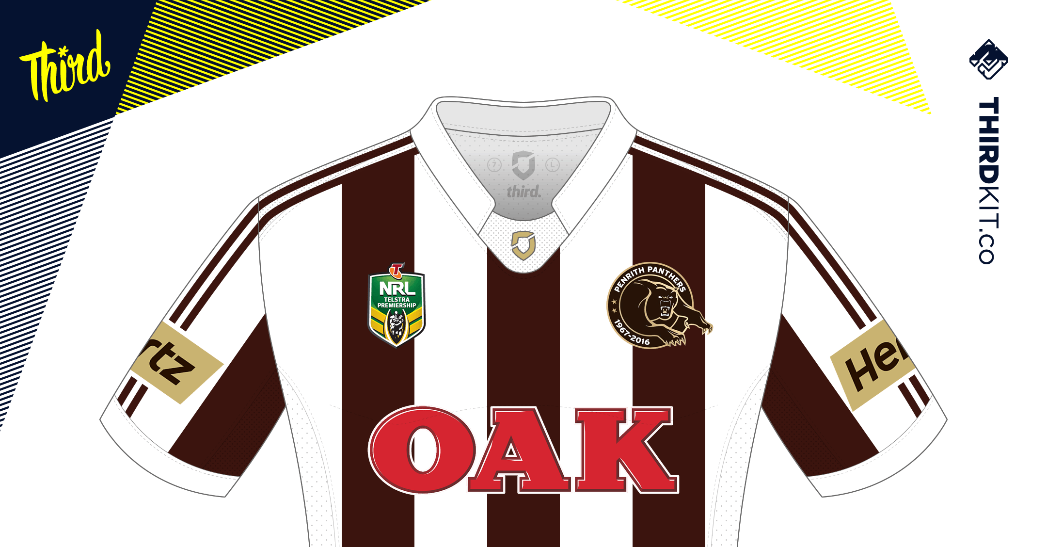 Penrith Panthers Away Kit — Third Sports Design by Dean Robinson