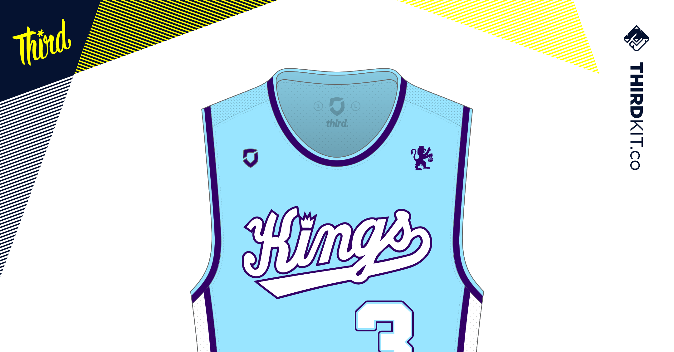 Sacramento Kings Alternate — Third Sports Design by Dean Robinson