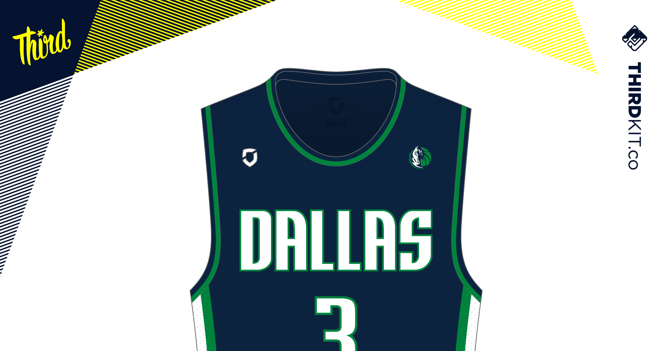 Dallas Mavericks Away — Third Sports Design by Dean Robinson