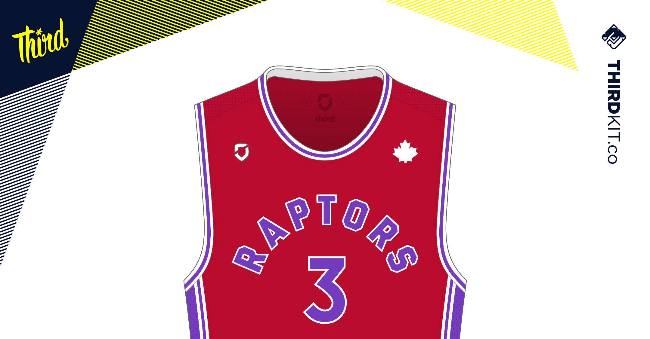Toronto Raptors Away — Third Sports Design by Dean Robinson