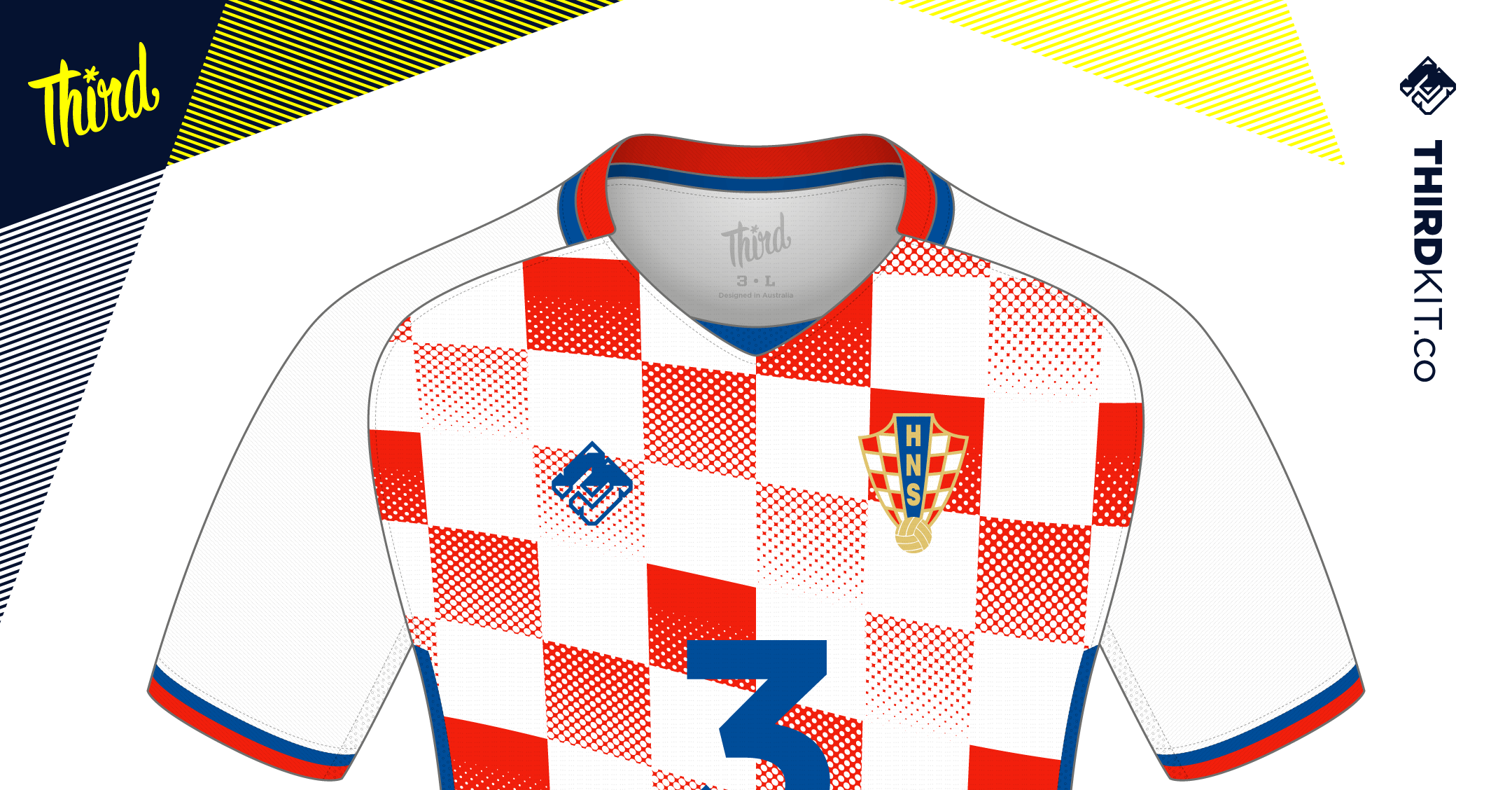 Croatia World Cup 2018 Concept — Third Sports Design By Dean Robinson