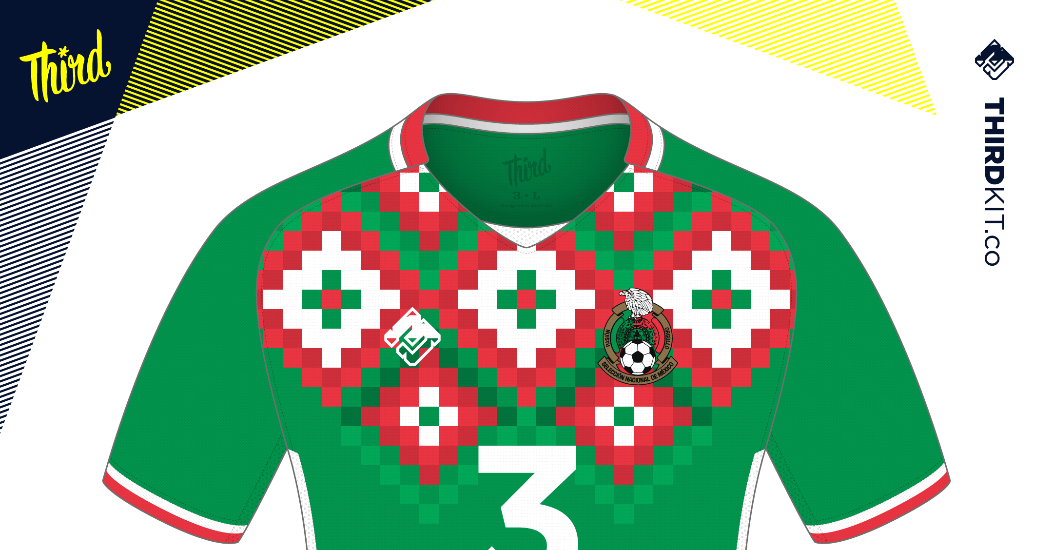 Mexico World Cup 2018 Concept — Third Sports Design By Dean Robinson