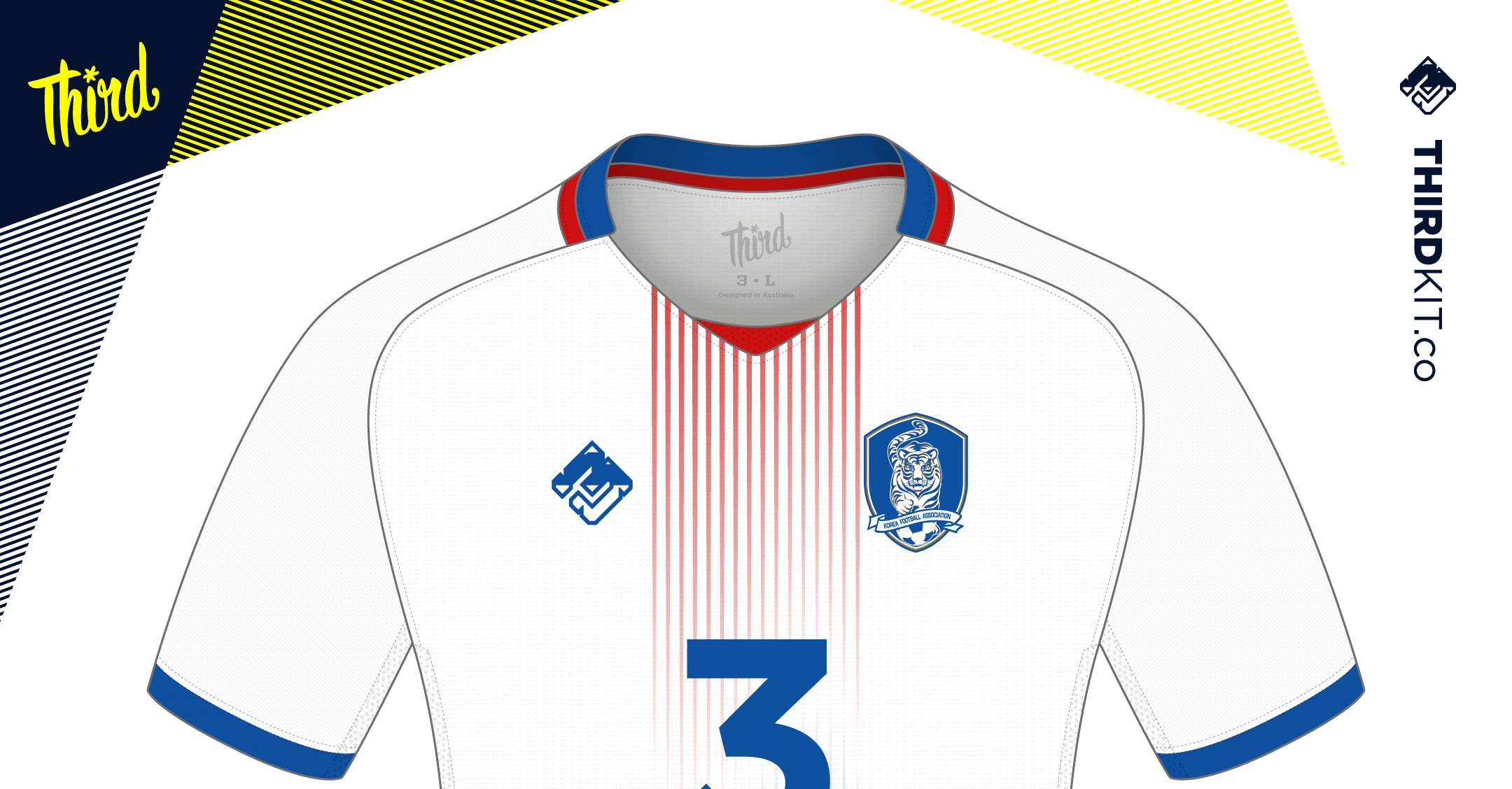 South Korea World Cup 2018 Concept — Third Sports Design By Dean Robinson